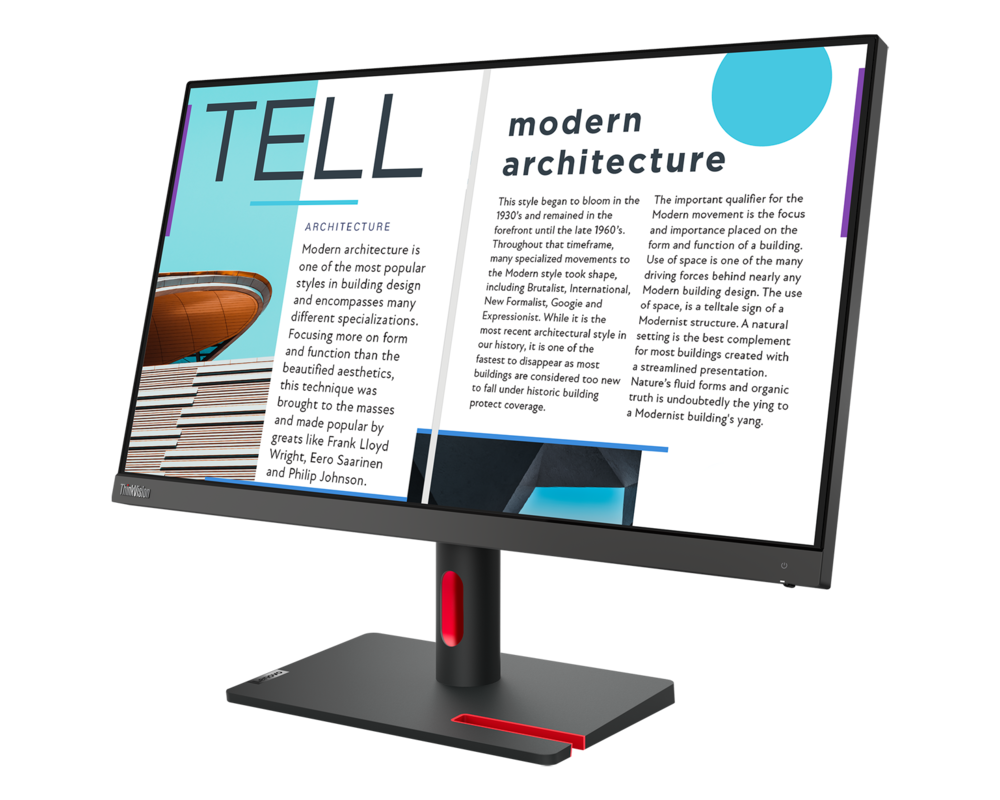 25" Lenovo ThinkVision S25e-30 847278 63E0KAT4EU на топ цена - PIC.bg