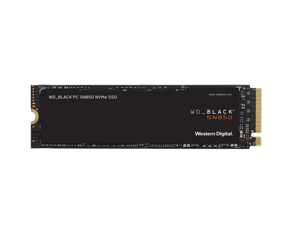 WD Black 500GB SN850 NVMe SSD Supremely Fast PCIe Gen4 x4 M.2 with heatsink internal single ...