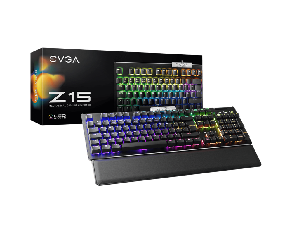 EVGA Z15 RGB Gaming Keyboard 210916 821-W1-15UK-K2 на топ цена - PIC.bg