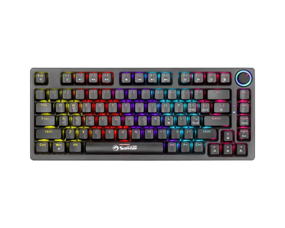 Marvo механична геймърска клавиатура Gaming Mechanical keyboard 81 keys ...