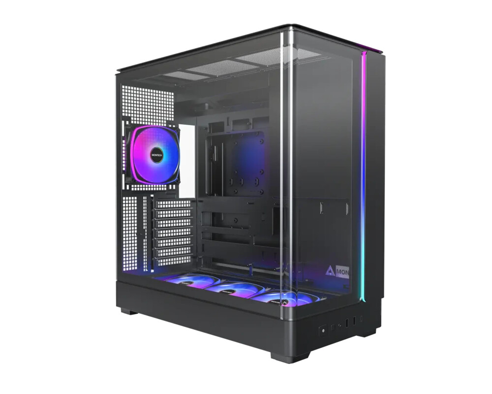 Montech ATX - KING 45 PRO 878718 MONTECH-KING-45-PRO-B на топ цена - PIC.bg