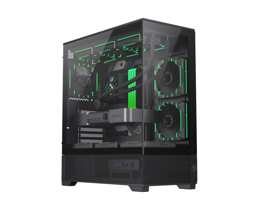 Gamemax EATX - Vista 2 AB - 3 x 120 mm A... 879055 GM-VISTA-2-AB на топ ...