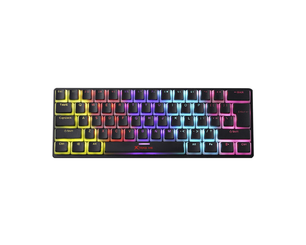 Xtrike ME геймърска механична клавиатура Gaming Mechanical keyboard 61 ...