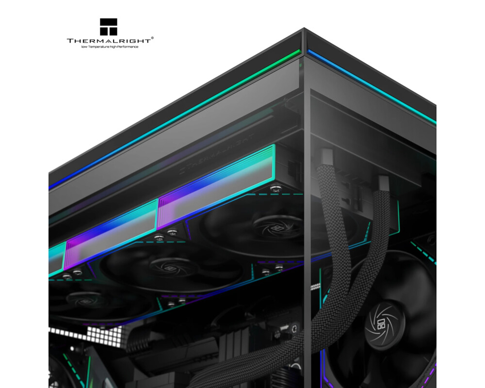 Thermalright mATX - TL-M10 Black - 4 x 120 mm ARGB included 881461 TL ...