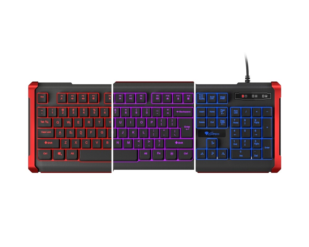 Genesis Gaming Keyboard Rhod 410 US Layout Backlight 142480 NKG-0913 на ...