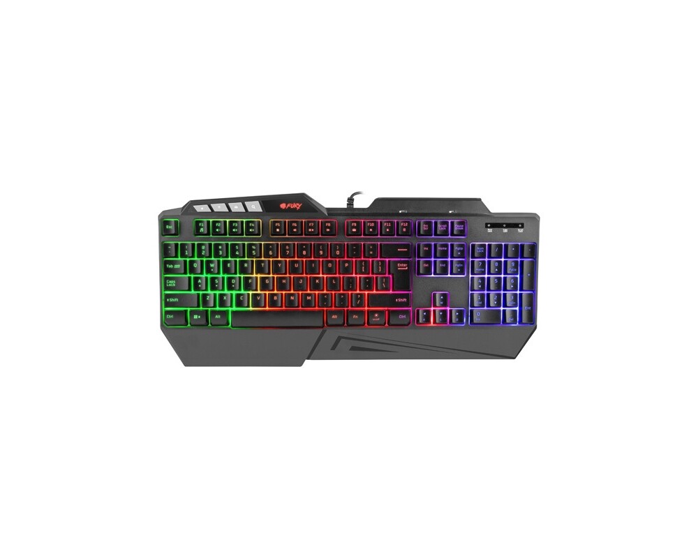 Fury Gaming Keyboard Skyraider Backlight US Layout 191665 NFU-1697 на ...