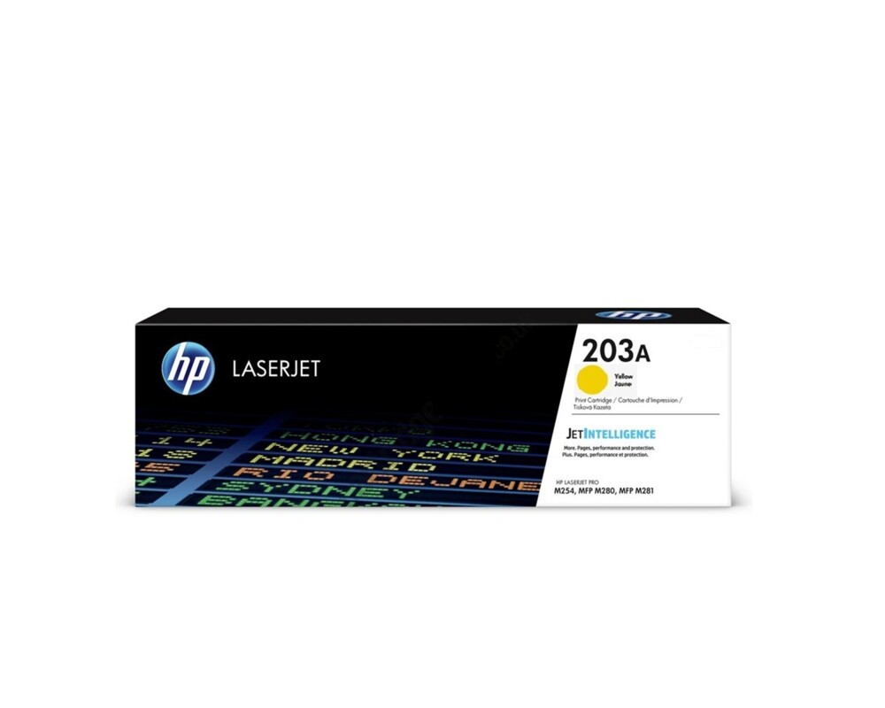 HP 203A Original Yellow LaserJet Toner Cartridge 64319 CF542A на топ ...