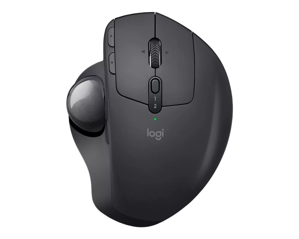 Logitech MX ERGO Advanced Wireless Trackball, Графит 68294 910-005179 ...
