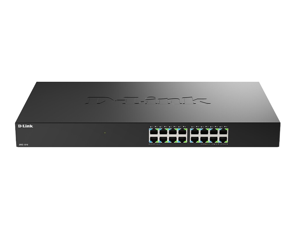 D-Link 16-Port 2.5G Multi-Gigabit Unmanaged Switch 861952 DMS-1016 на ...