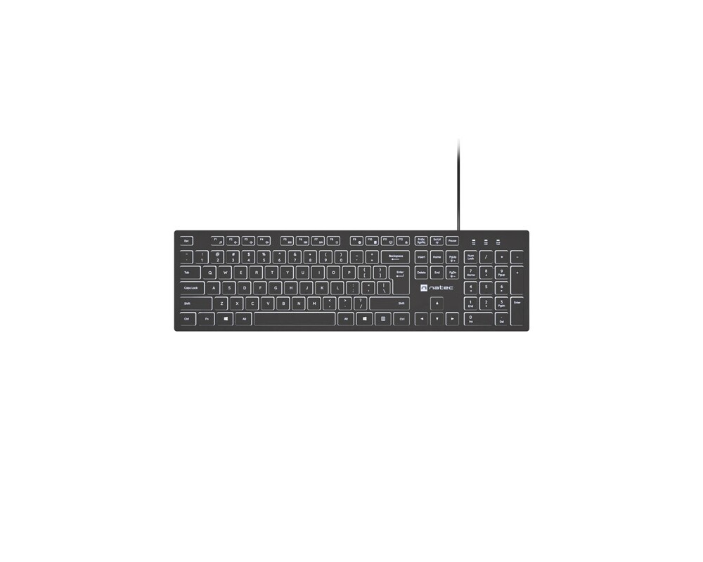 Natec Keyboard Herring Glow US 878615 NKL-2342 на топ цена - PIC.bg