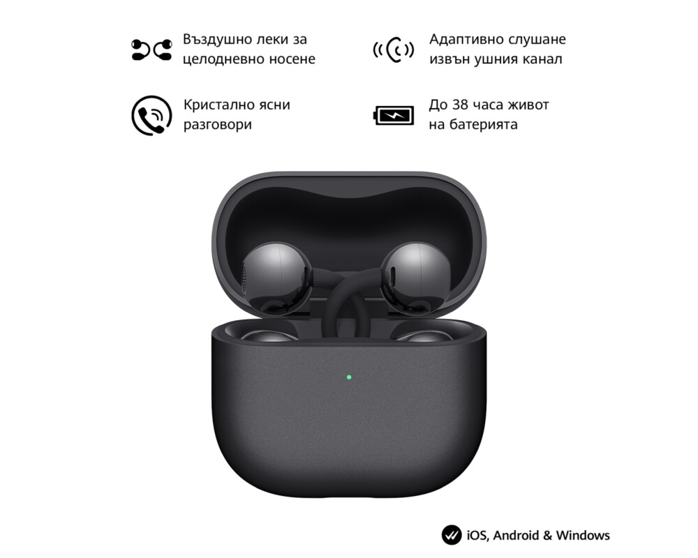 Huawei FreeClip 2 Robin-T10 Black 881139 6942103169434 на топ цена - PIC.bg