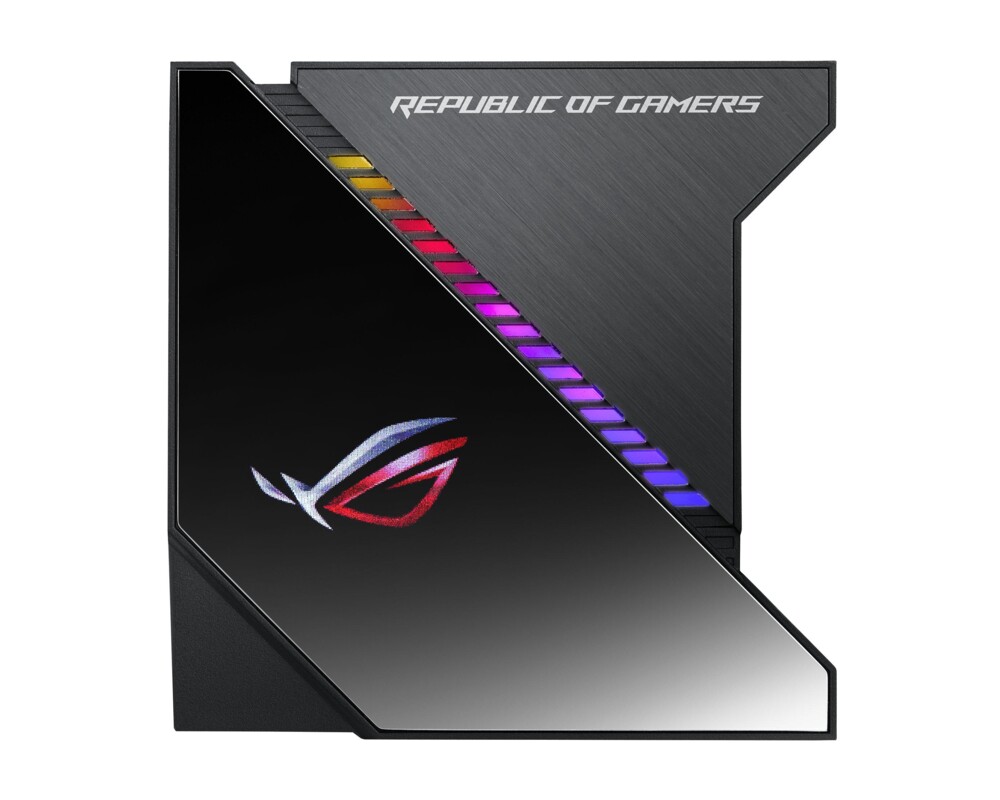ASUS ROG Ryujin 240 all-in-one liquid CPU cooler with color OLED Aura ...