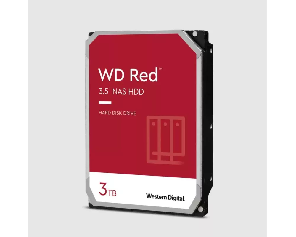 WD RED, 3000 GB, 5400RPM, 256MB, SATA 3, WD30EFAX 192276 WD30EFAX на ...