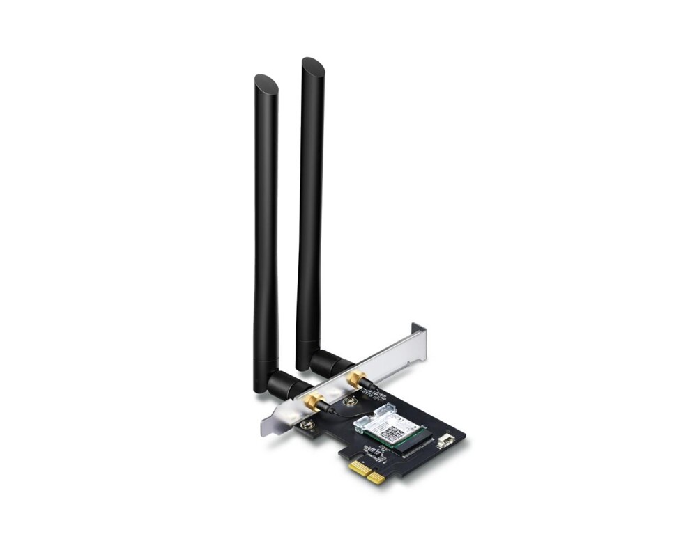адаптер TP-LINK Archer T5E, AC1200 dual band, PCI-EX, Bluetooth 4.2 ...