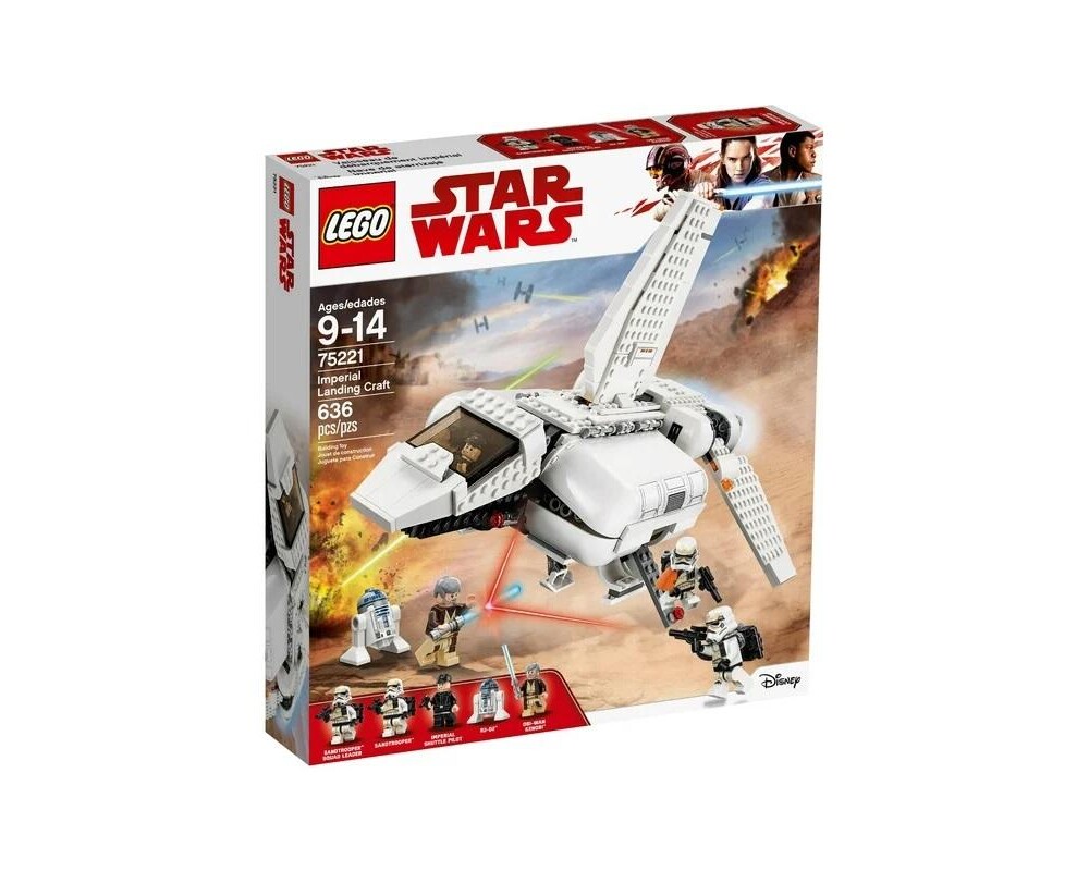 LEGO Star Wars - Imperial Landing Craft - 75221 694074 LEGO-75221 на ...