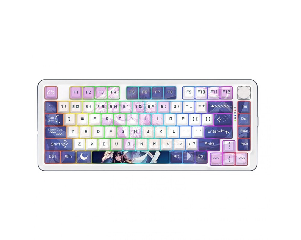 Redragon Cyrus Pro Anime K681ACG-RGB-PRO с RGB осветление - бяла 878653 ...